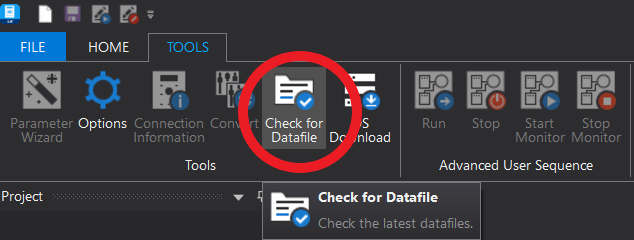 Solution Square : Loading Data Files Through Driveview9