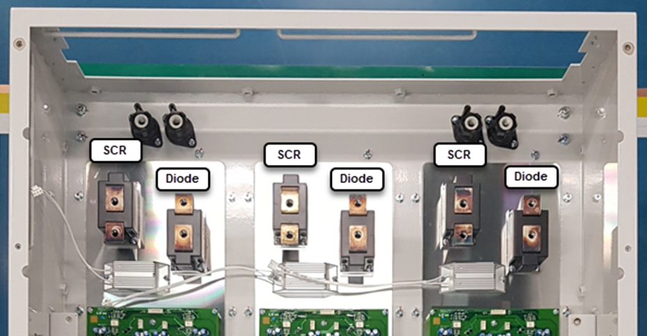 Solution Square : SCRs and Diodes for 500kW, 480V H100 and H100+ Drives