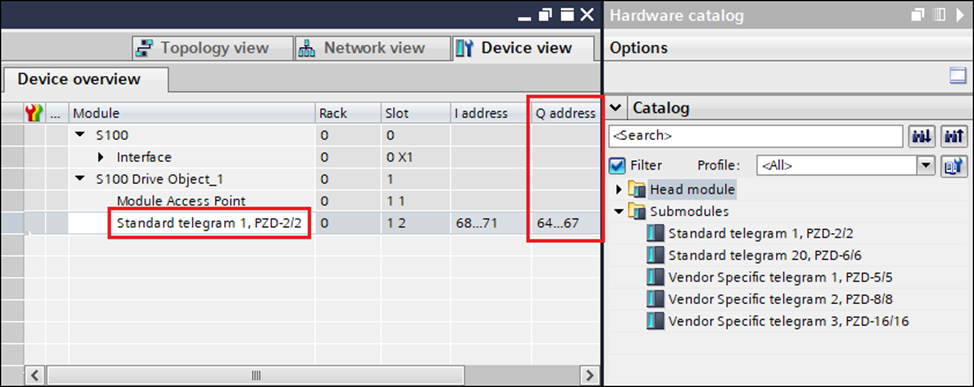 Solution Square : Run Command and Frequency Reference for S100 and iS7 Drives over PROFInet