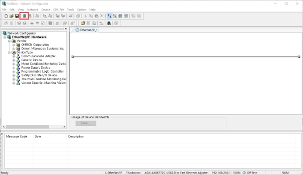 Solution Square : OMRON PLC와 LS PLC 간 Ethernet/IP 통신