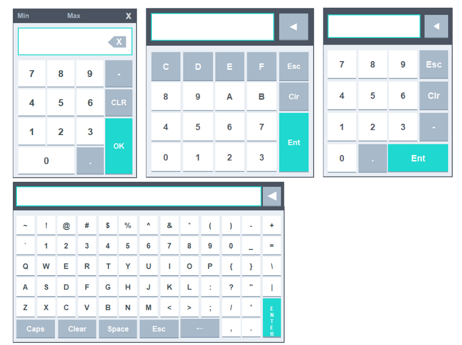 Solution Square : HMI White Theme1 Template