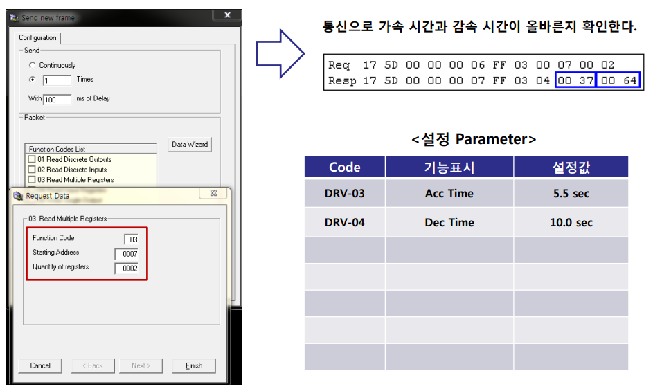 Solution Square : iS7 Modbus TCP Protocol 규격 및 Test Tool 사용방법