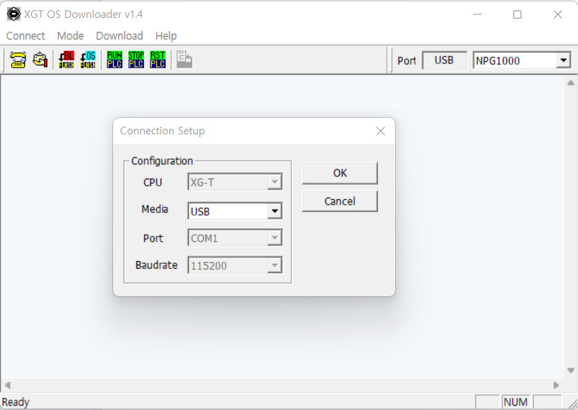 Solution Square : XGT OS Downloader Software for XGK/XGI CPU Update