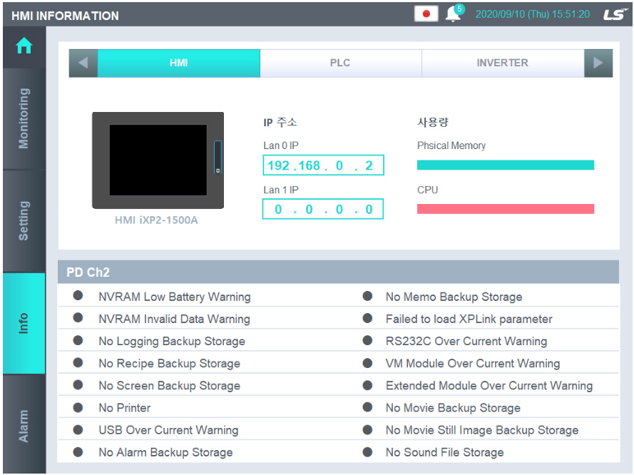 Solution Square : HMI 화이트 테마1 템플릿