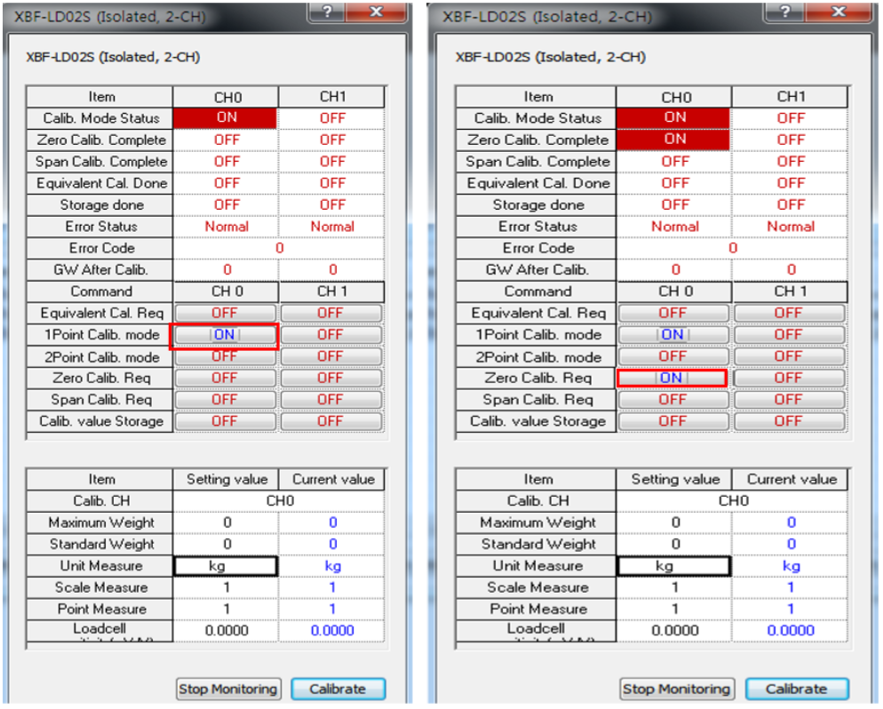 Solution Square : XBF-LD02S Load cell module setting
