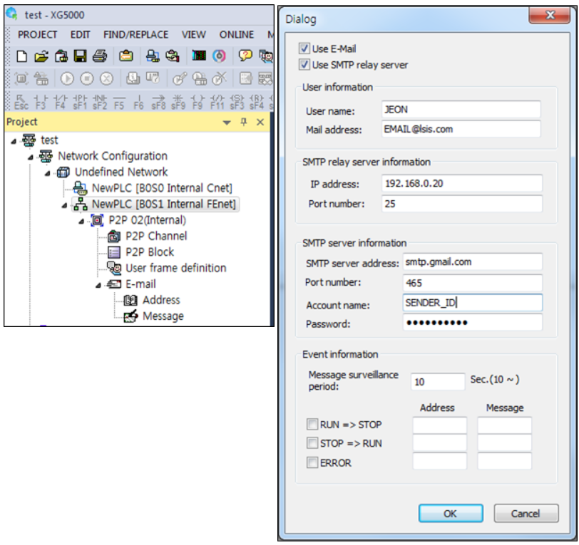 Solution Square : PLC Sending E-mail function