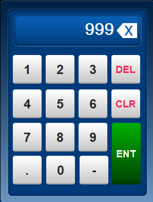 Solution Square : Keypad Screen Template