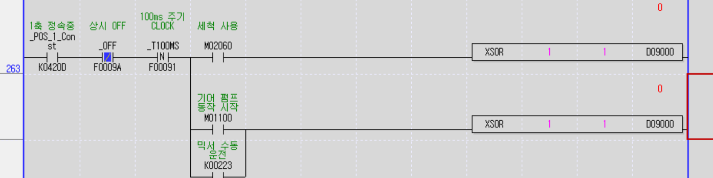 Solution Square : PLC XBM-DN32HP 위치 결정 속도 오버 드라이브 에러
