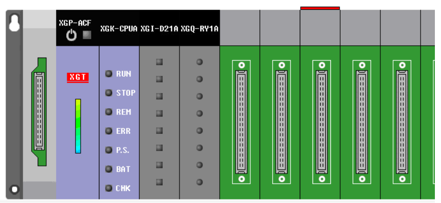 Solution Square : XG5000 시뮬레이터 (XG-SIM) 인터페이스