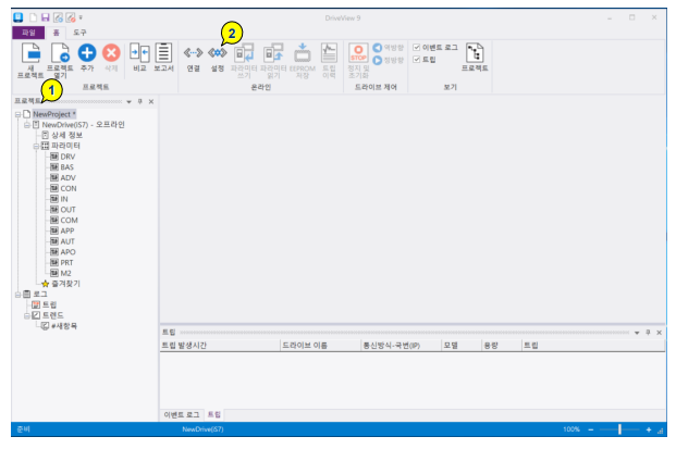 Solution Square : iS7 DriveView9 과 통신하기