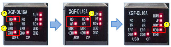 Solution Square : 데이터 로그 모듈(XGF-DL16A) 사용 가이드