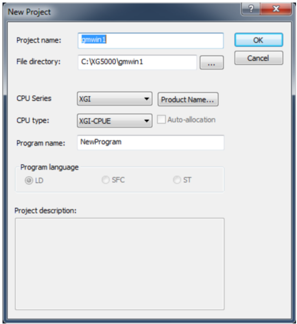 Solution Square : Convert GMWIN project to XG5000